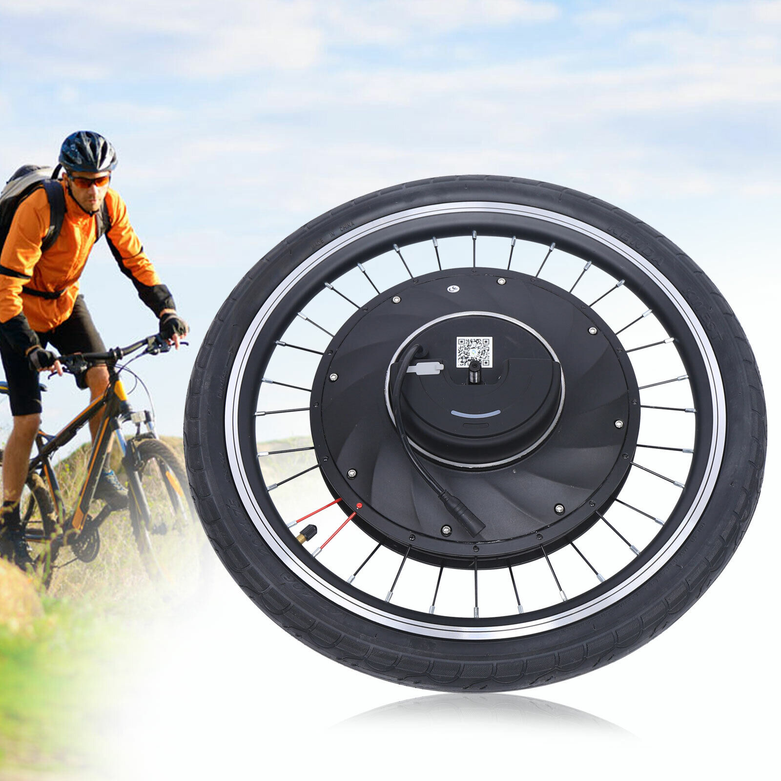 FETCOI 20 inch Bicycle Motor Conversion Kit, 36V Front Wheel Electric ...