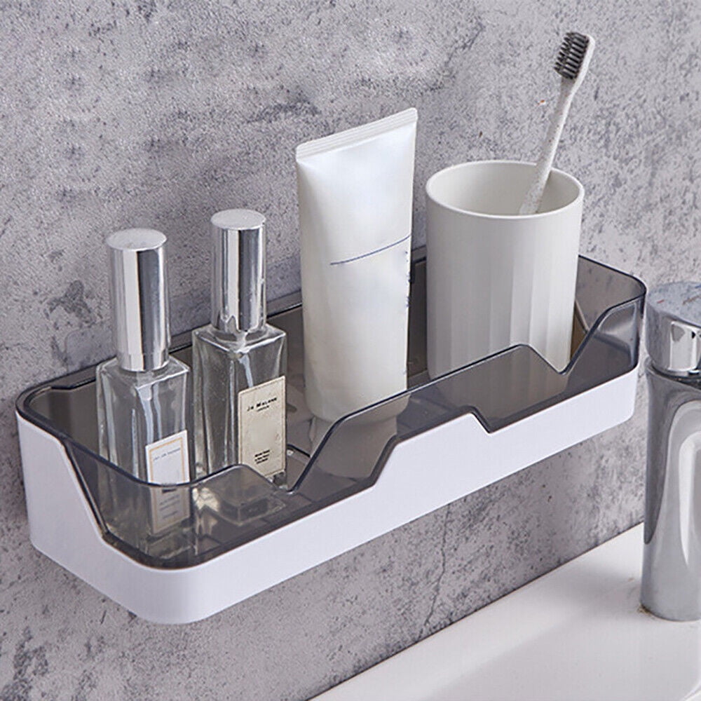 FETCOI Floating Shelves for Wall Mounted Bathroom Shelves Adhesive Wall ...