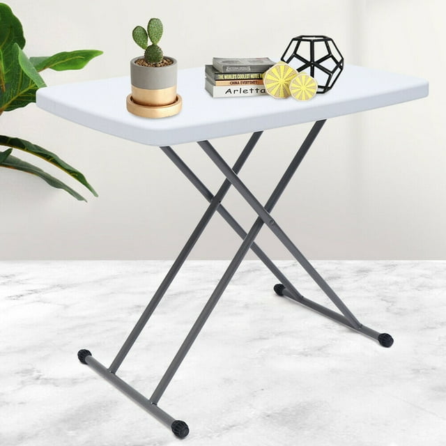 FETCOI Folding Table Desk Liftable Dining Table Laptop Tray 30" x 20 ...