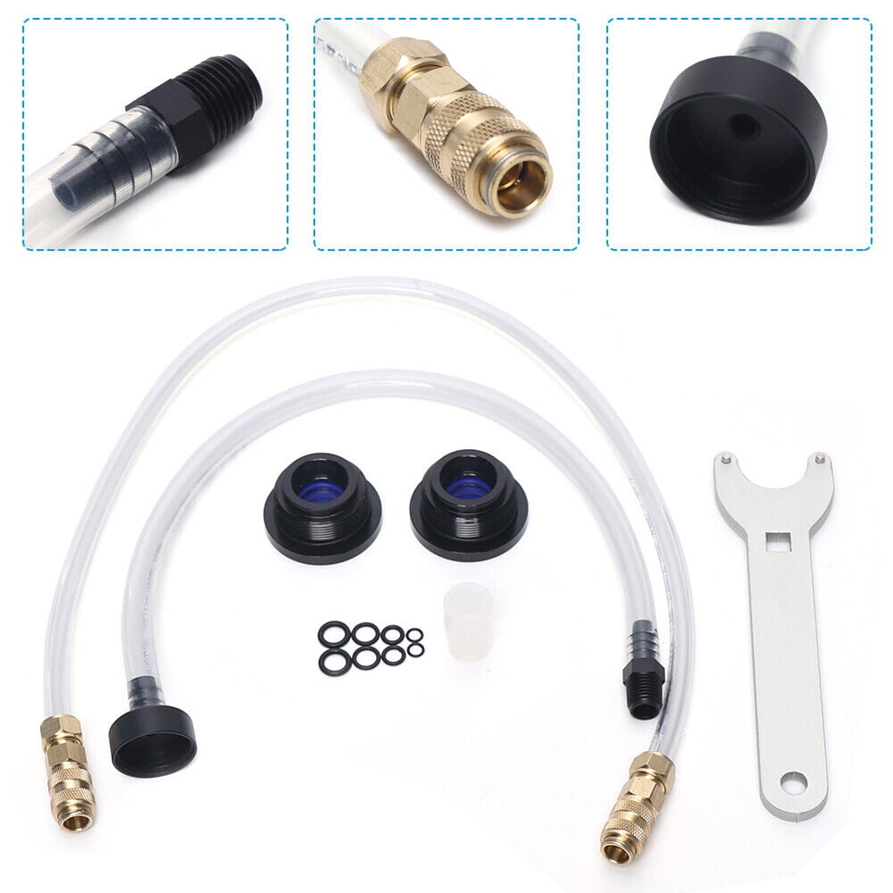 FETCOI Front Mount HC5345 Hydraulic Steering Cylinder Seal Kit & Bleed ...