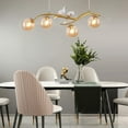 FETCOI Modern Branches Chandelier Ceiling Light Fixture 4-Light Hanging ...