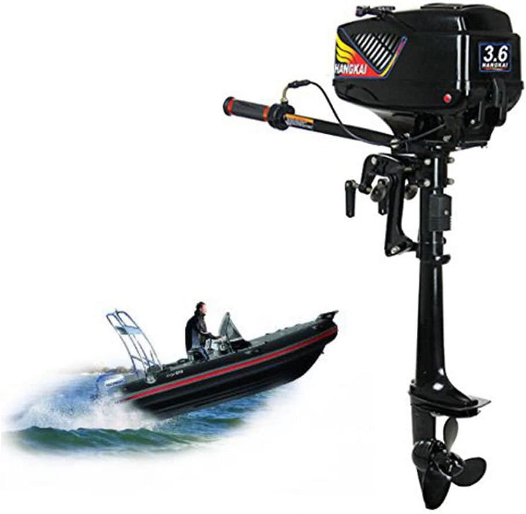 FETCOI Outboard Motor, 2 Stroke 2.5HP - 18HP Heavy Duty Outboard Motor ...