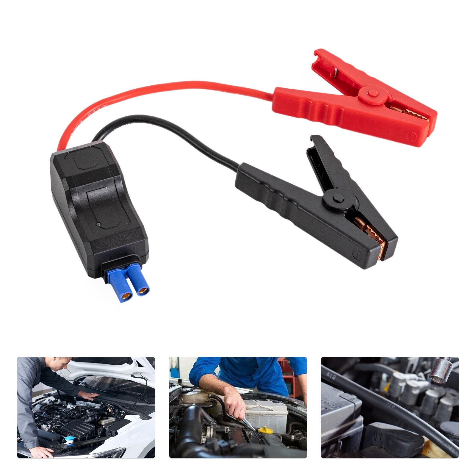 FETCOI Portable Car Jump Starter Replacement Jumper Cable with Smart ...