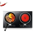 FETCOI, Portable Double Induction Cooktop Portable Electric Cooker ...