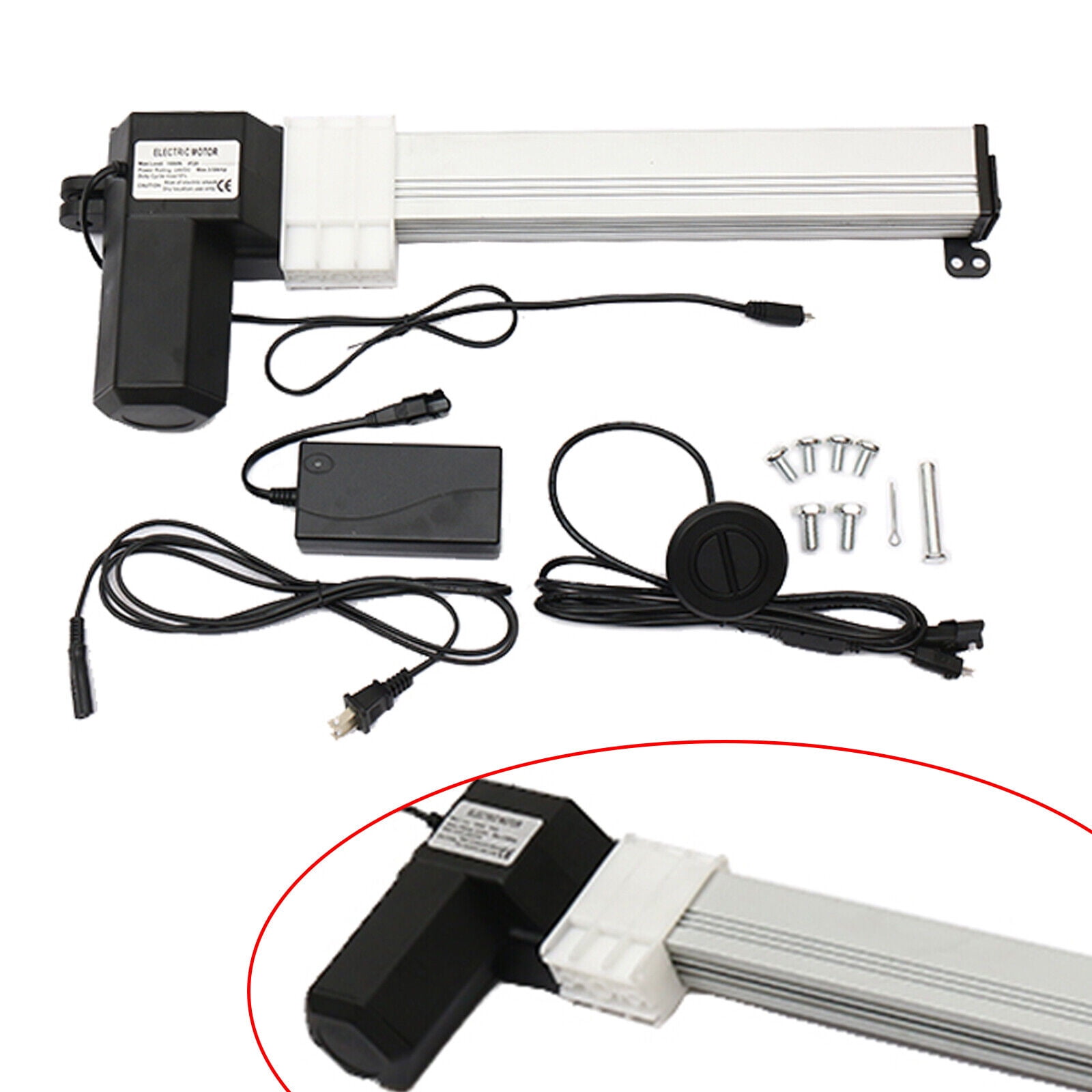 FETCOI Power Recliner Motor Linear Actuator, 330mm 6000N Electric ...