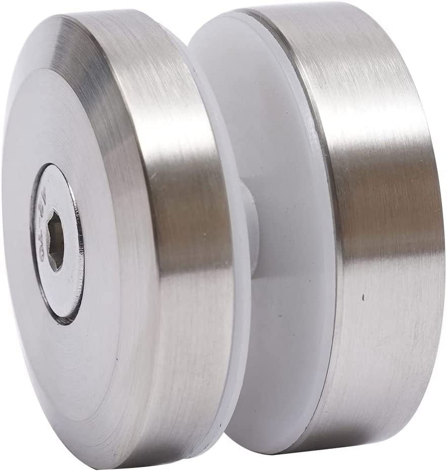 FETCOI Stainless Steel Round Glass Clamp, Glass Panel Stabilizer to ...