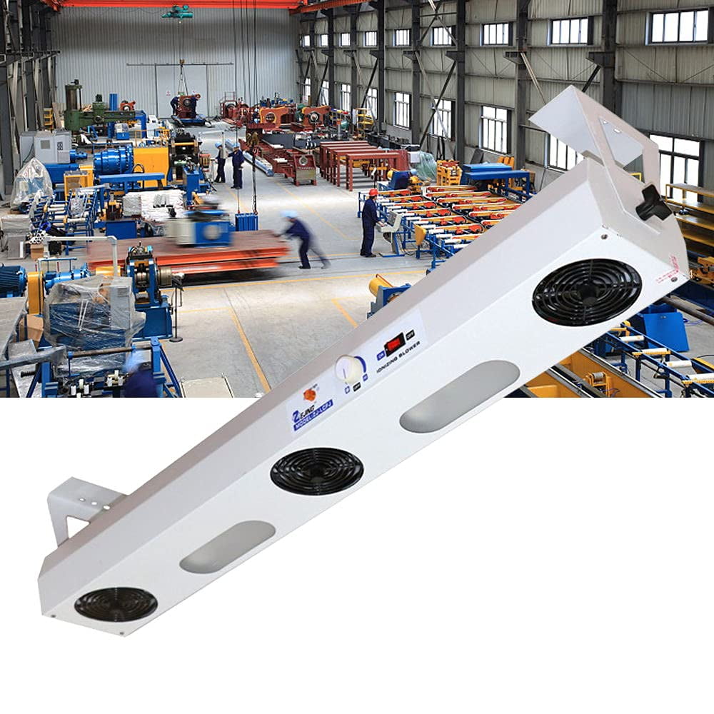 FETCOI Suspended Three-Hole Ion Fan Air Blower Anti-Static Cleanroom ...