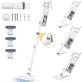 FETERVIC Corded Stick Vacuum Cleaner, 600W 18KPa Powerful Suction, 6-in ...