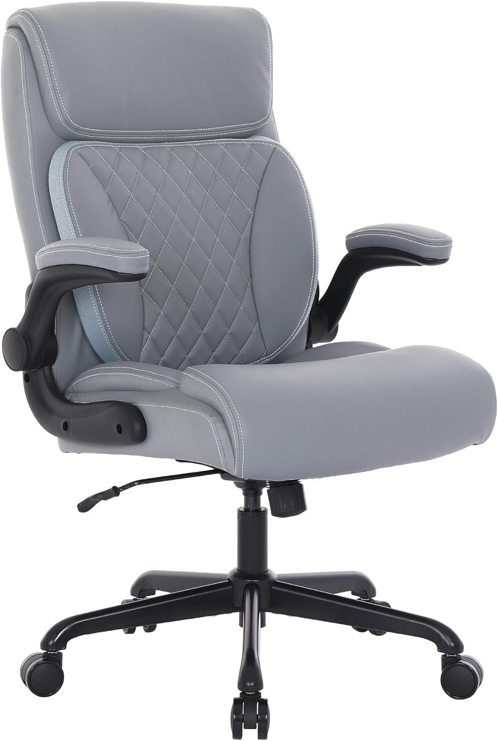 FETON Executive Office Chair, Ergonomic Home Office Desk Chairs, PU ...