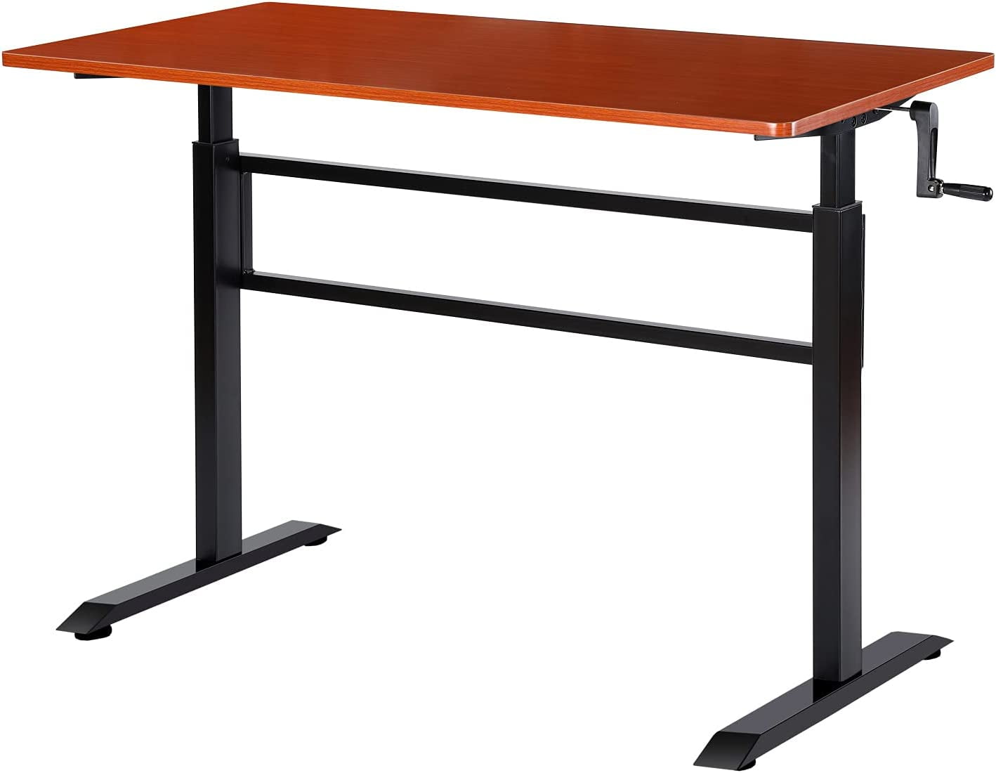 FETON Manual Standing Desk Adjustable Height Heavy Duty Game Desk ...