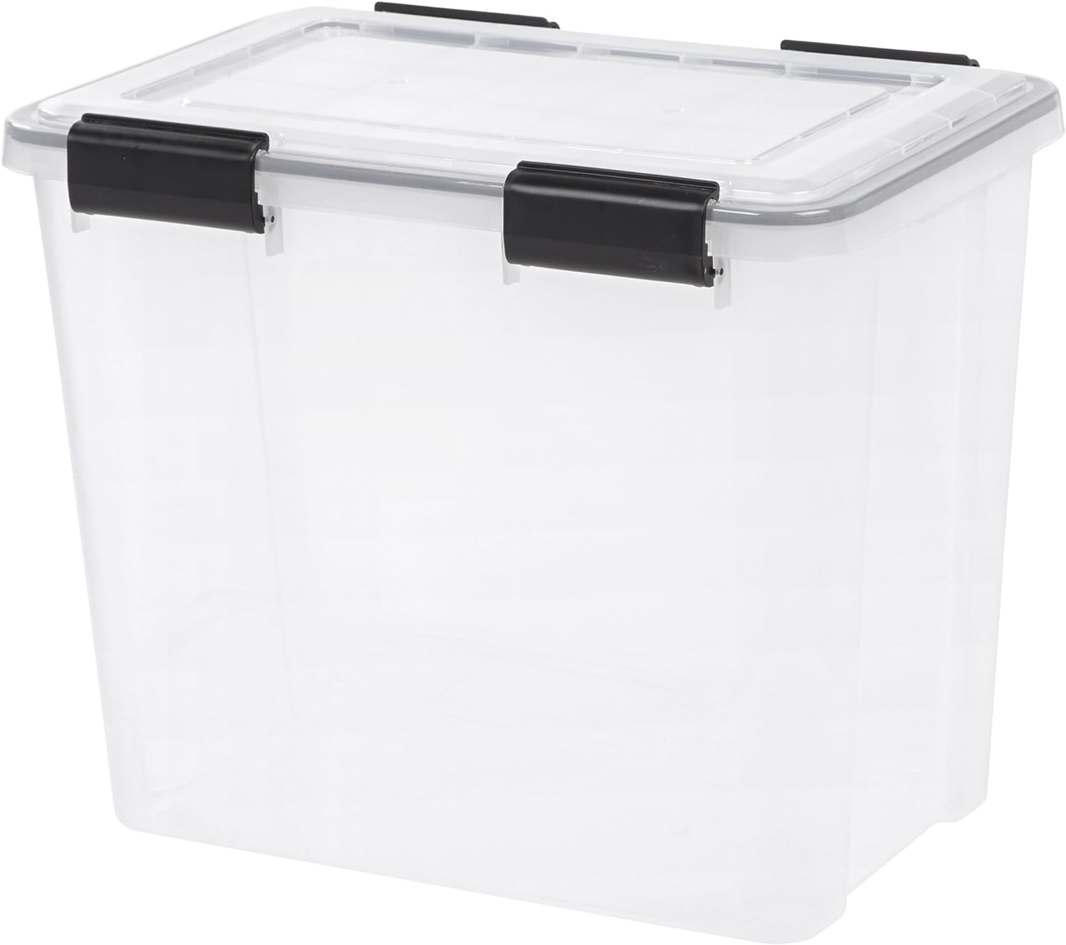 FETON USA 32 Qt Storage Box with Gasket Seal Lid, 4 Pack - BPA-Free ...