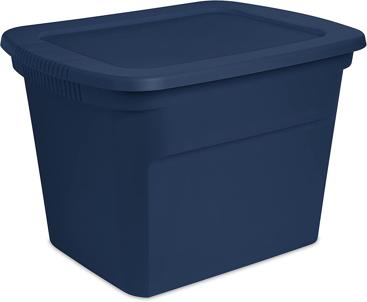 FETON18 Gallon Storage Tote, Stackable Plastic Storage Containers with ...