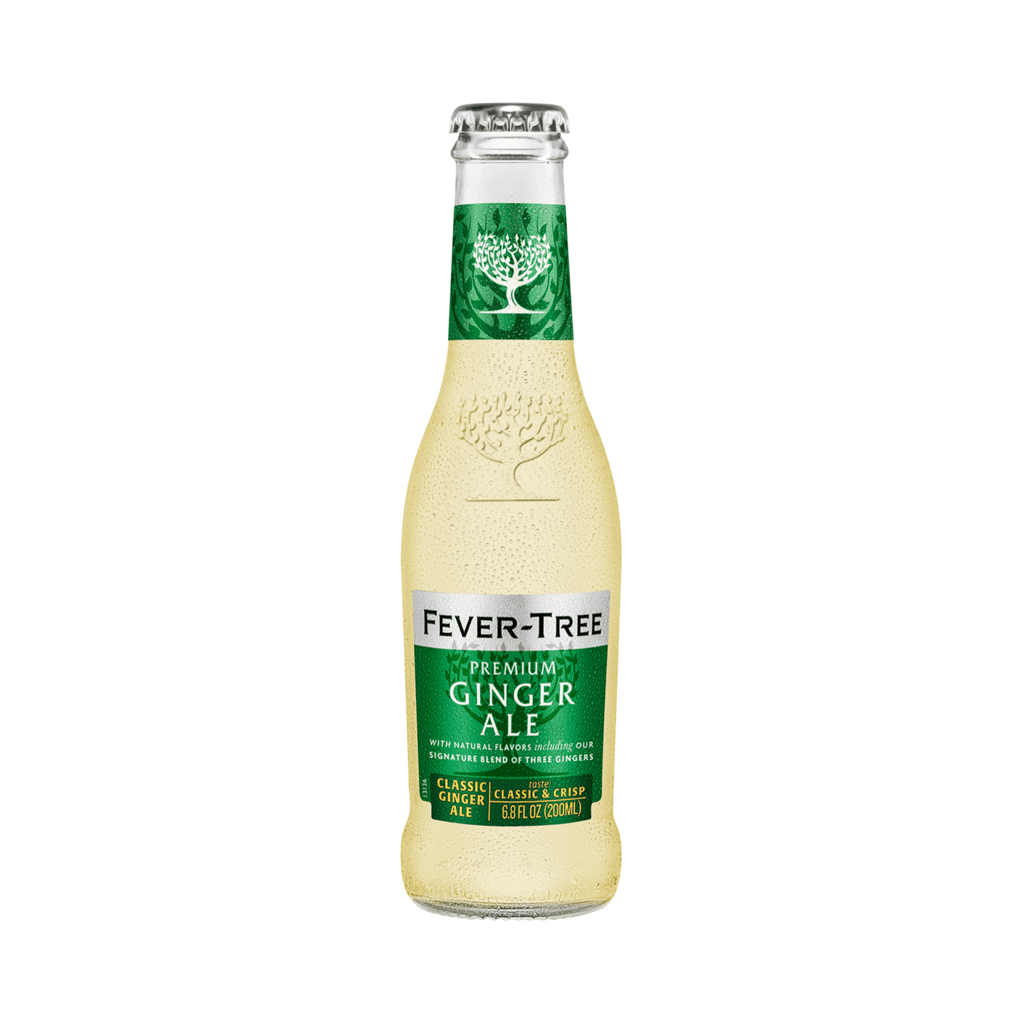 FEVER TREE GINGER ALE NON-ALCOHOLIC 200ML 4 BOTTLES - Walmart.com