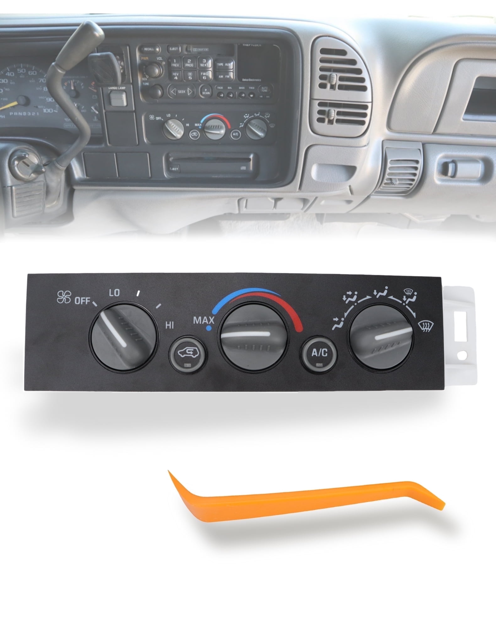 FEXON AC Heater Control Module Compatible with 1996-2002 Chevrolet GMC ...