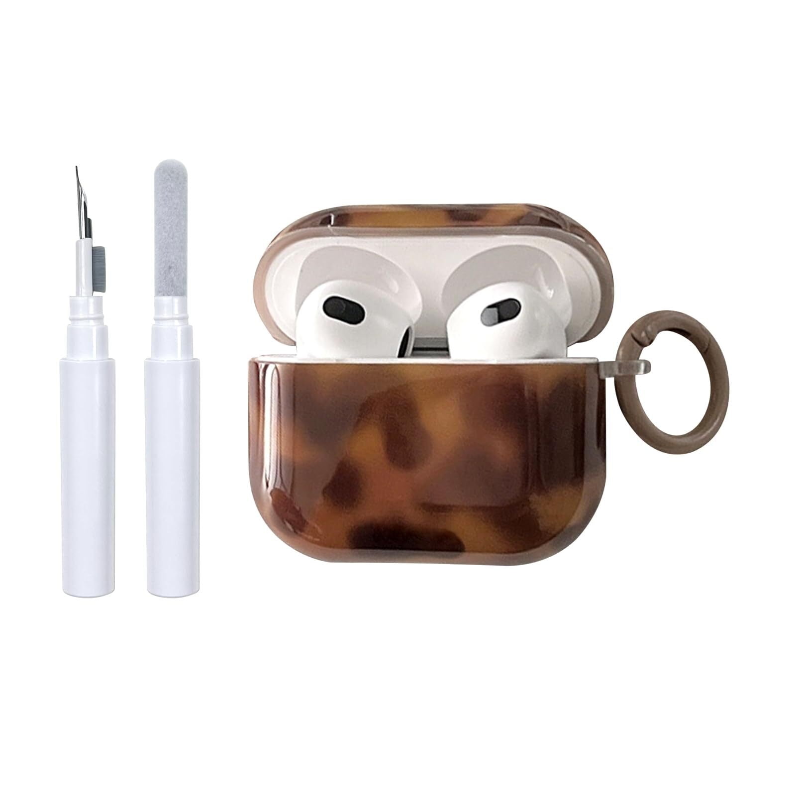 FF. Compatible for AirPods Pro 2 Case Soft TPU with Cleaner Kit Cute ...