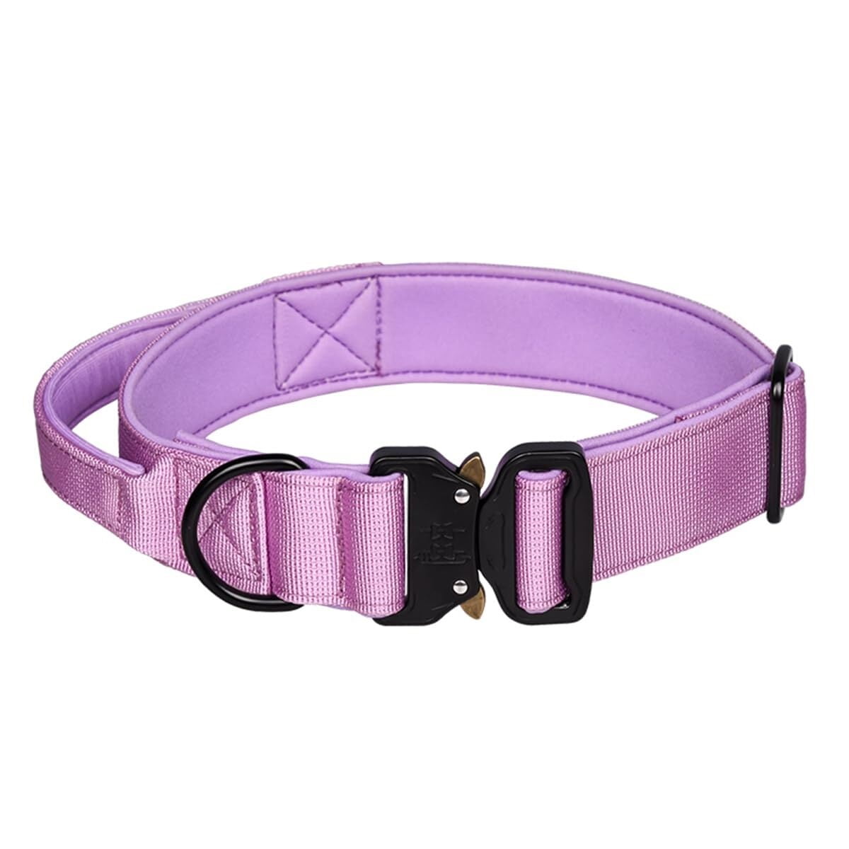 FF. Tactical Dog Collar - Adjustable Military Training Soft Neoprene ...