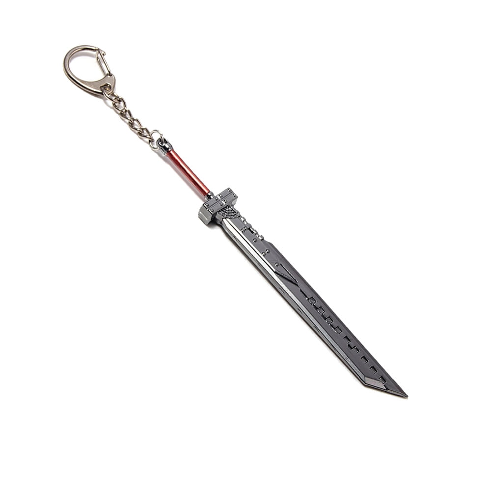 FF7 Cloud Strife's Fenrir Fusion Sword Keychain Zinc Alloy Keyring ...