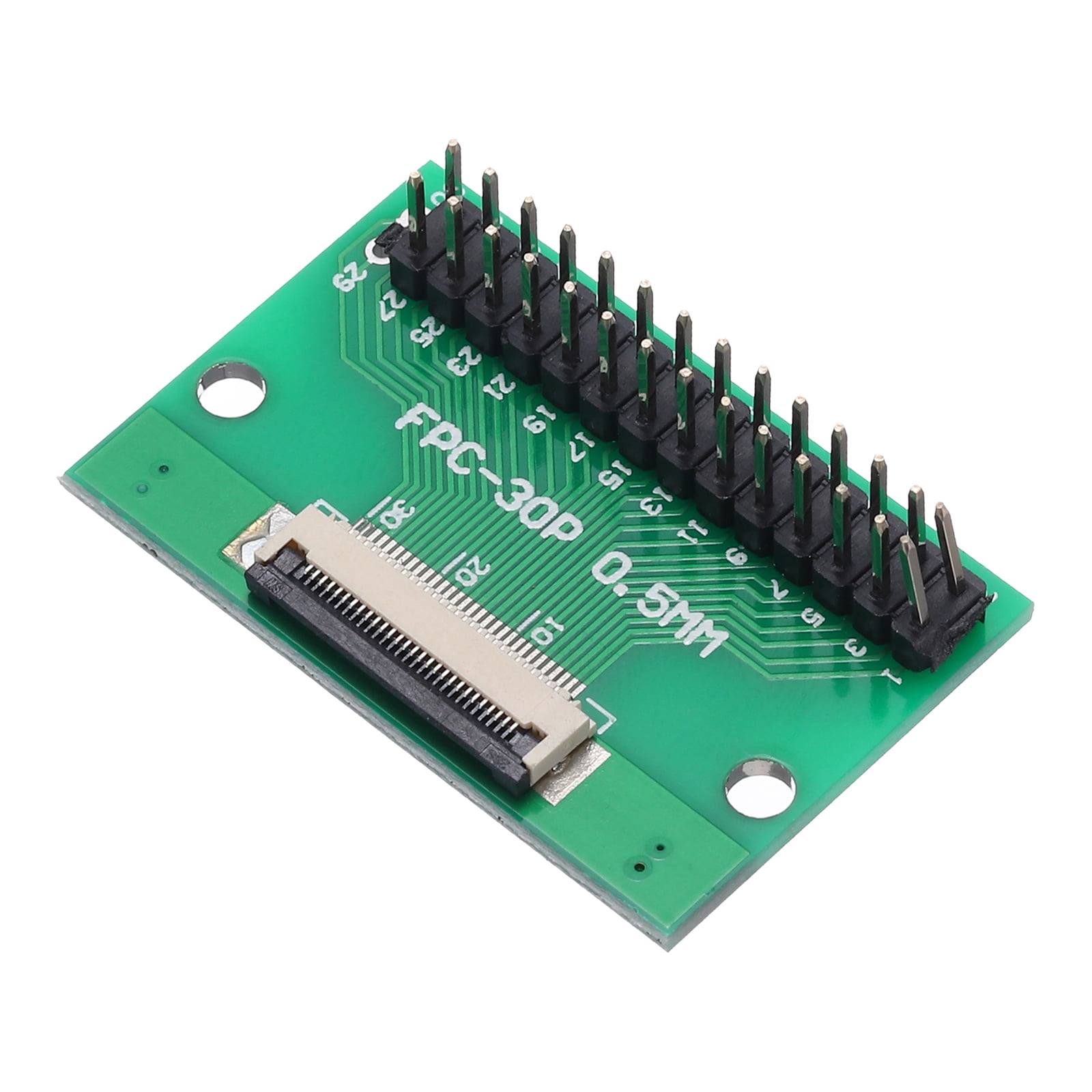FFC FPC Connector Board 30 Pins 0.5mm Socket to 2.54mm Double Row Male ...