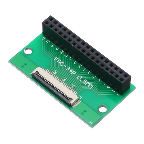 FFC FPC Connector Board 34 Pins 0.5mm Socket to 2.54mm Double Row ...