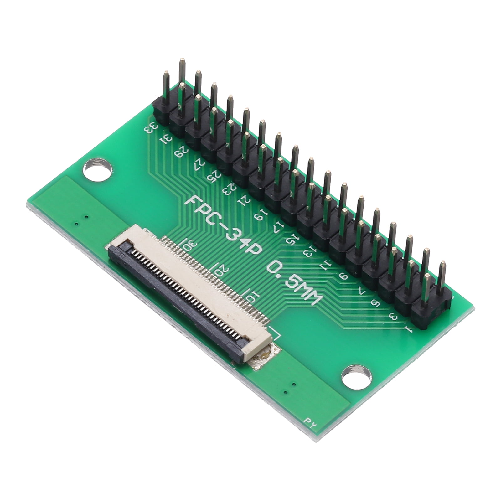 FFC FPC Connector Board 34 Pins 0.5mm Socket to 2.54mm Double Row Male ...