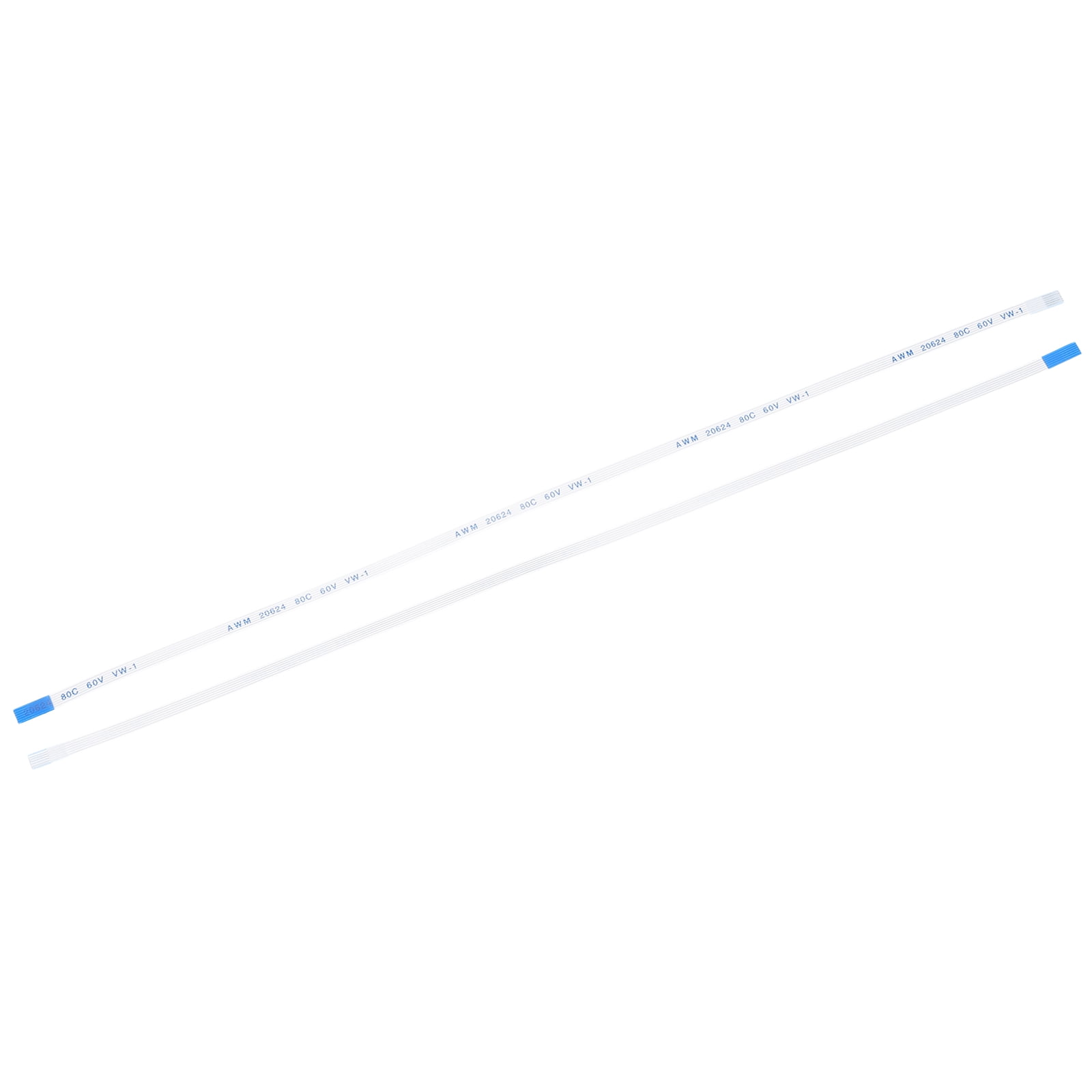 FFC Ribbon Flat Flexible Cable 6 Pin 0.5mm 250mm (B Type) for LCD Laptop 20pcs - Walmart.com