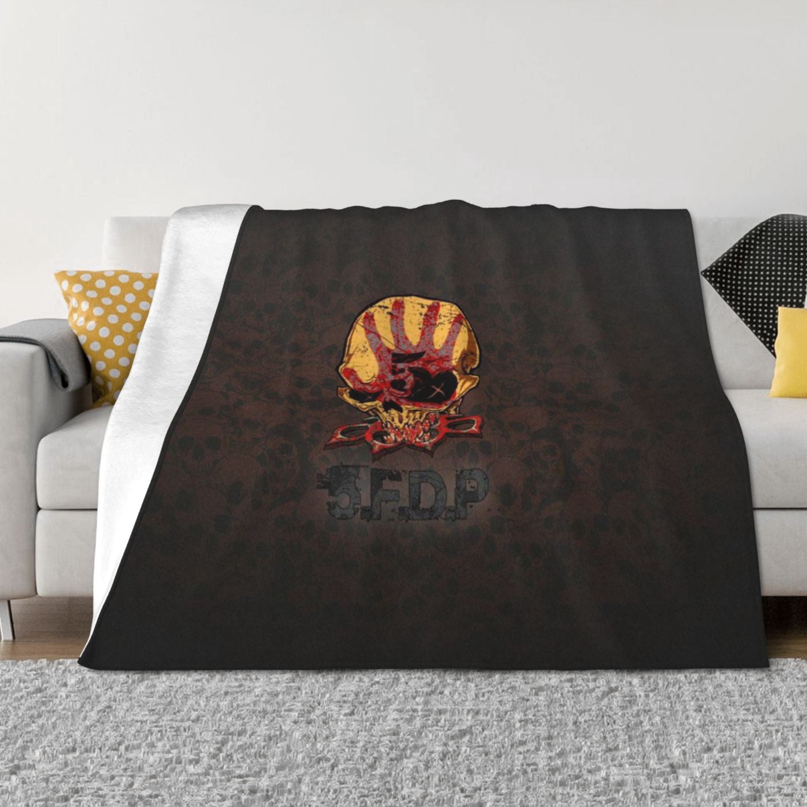 FFDP-Five-Finger-Death-Punch-Band Blanket Cozy Ultra-Soft Micro Flannel ...