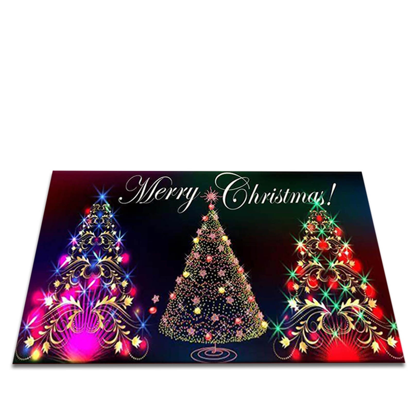 FFENYAN Christmas Floor Mat Christmas Letter Door Mats Kitchen Mats ...