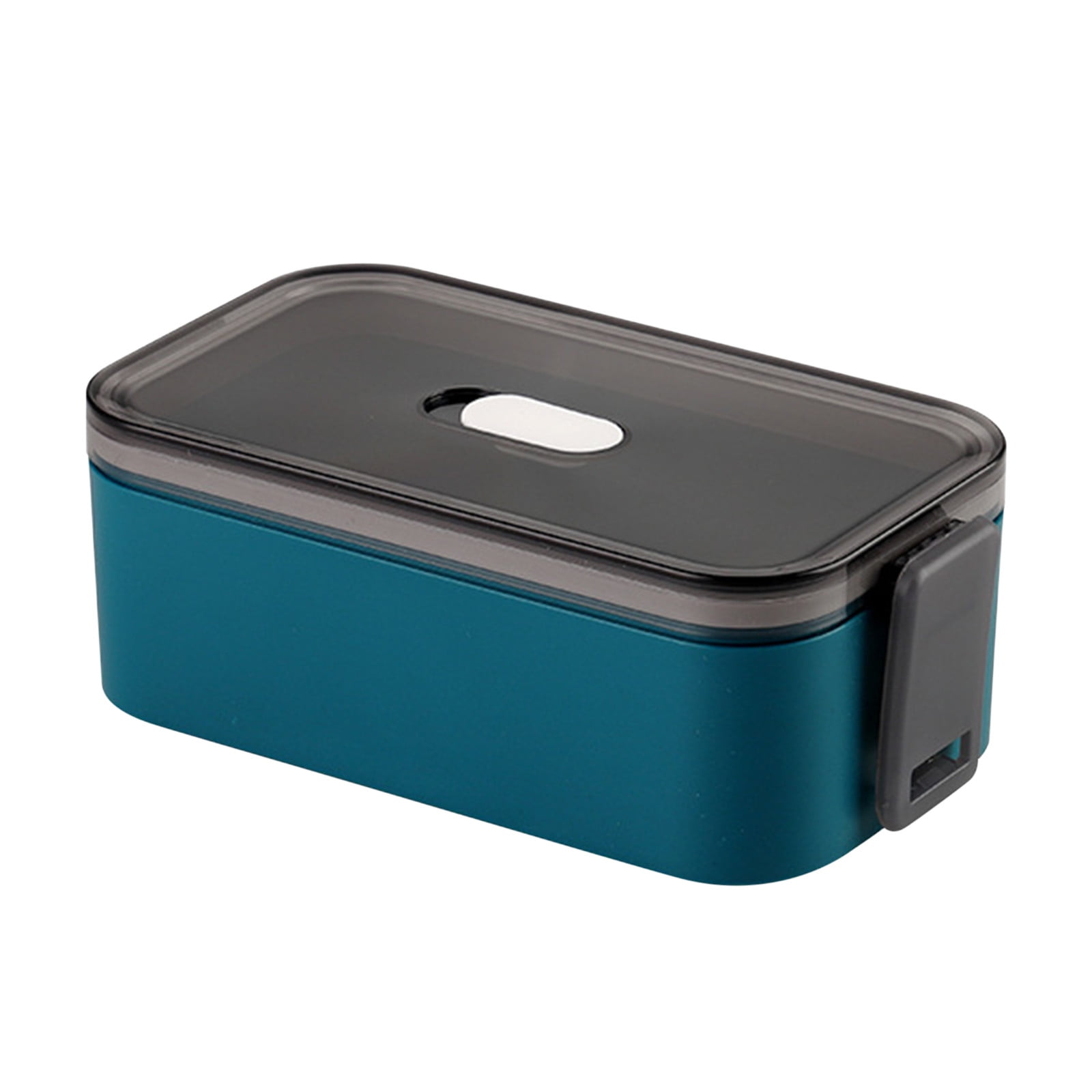 FFENYAN Compartmentalized Lunch Box Bento Box Plastic Double Layer ...