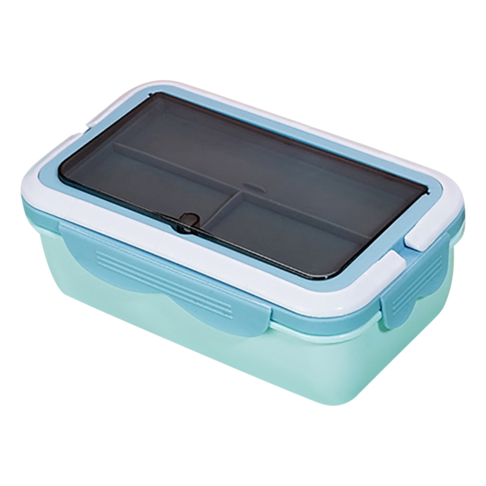 FFENYAN Compartmentalized Lunch Box Divided Lunch Box Microwave Heated ...