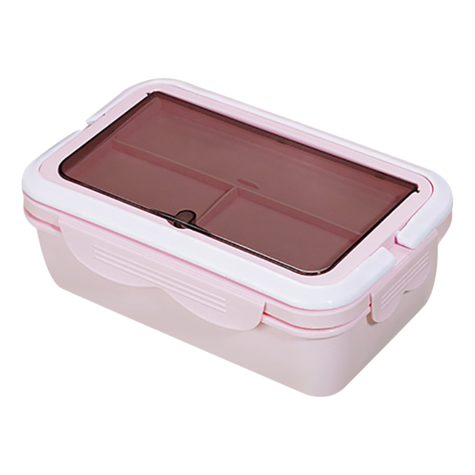 FFENYAN Compartmentalized Lunch Box Divided Lunch Box Microwave Heated ...