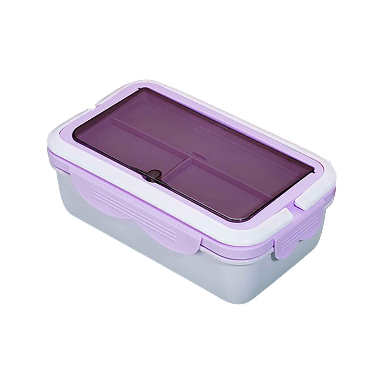 FFENYAN Compartmentalized Lunch Box Sub Student Lunch Box Microwave ...