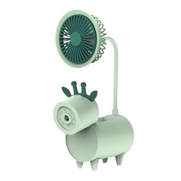 Nogis Iron Fan Mini small fan portable aluminum leaf student Dormitory ...