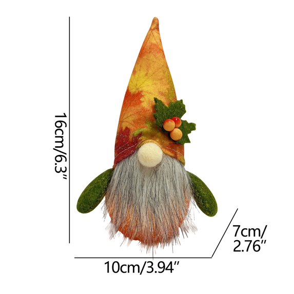 FFENYAN Gift Halloween Gnomes Plush Decor Rudolph Faceless Doll Goblin ...
