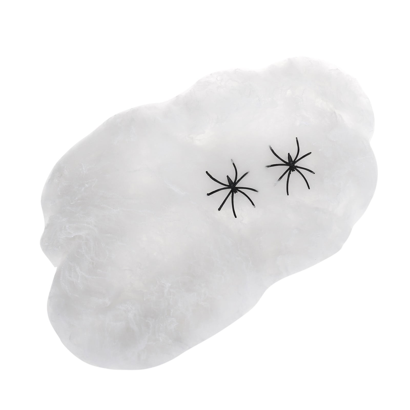 FFENYAN Halloween White Spider Webs with Spider Indoor And Outdoor ...