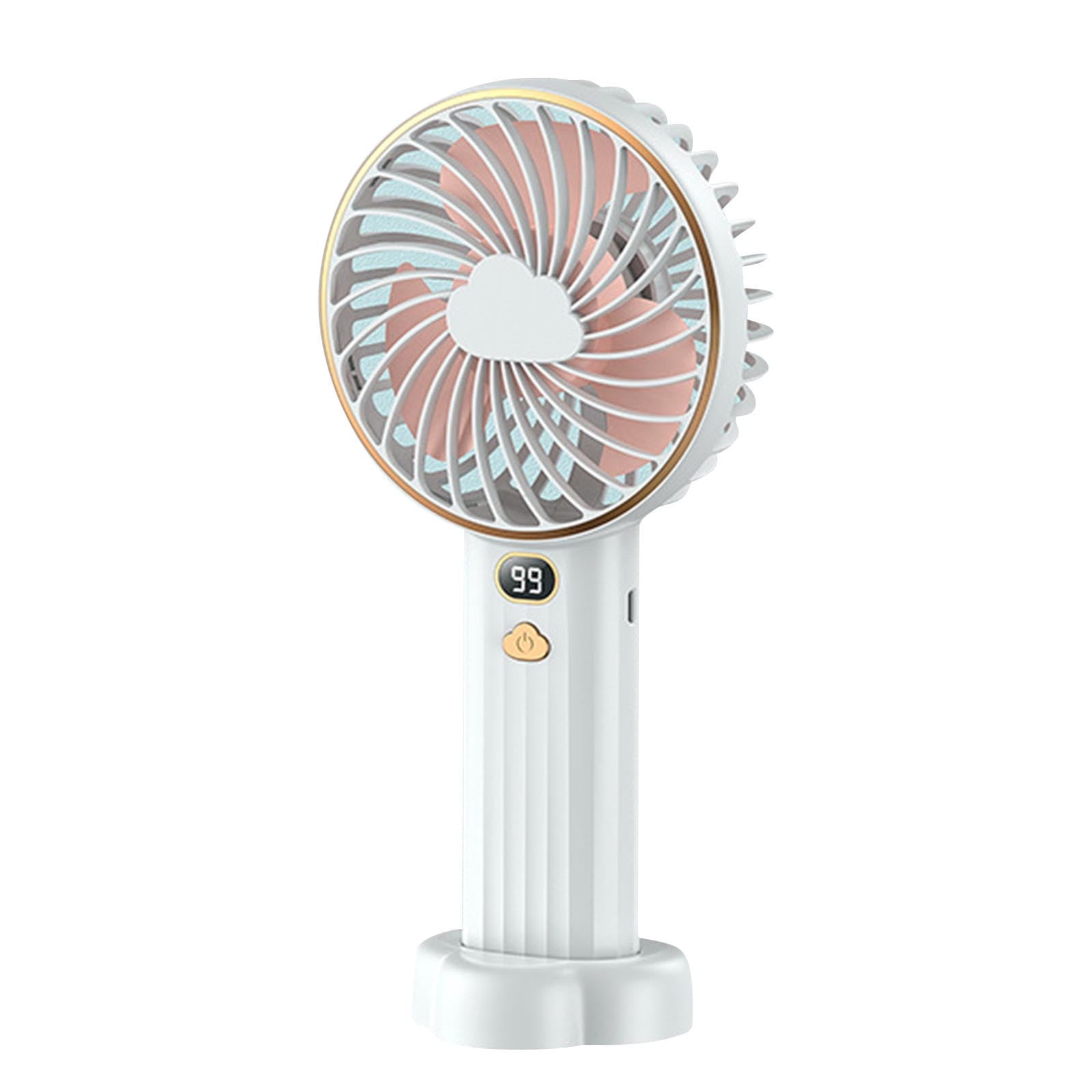 FFENYAN Mini Portable Small Fan Quiet Rechargeable Office Desktop Fan ...