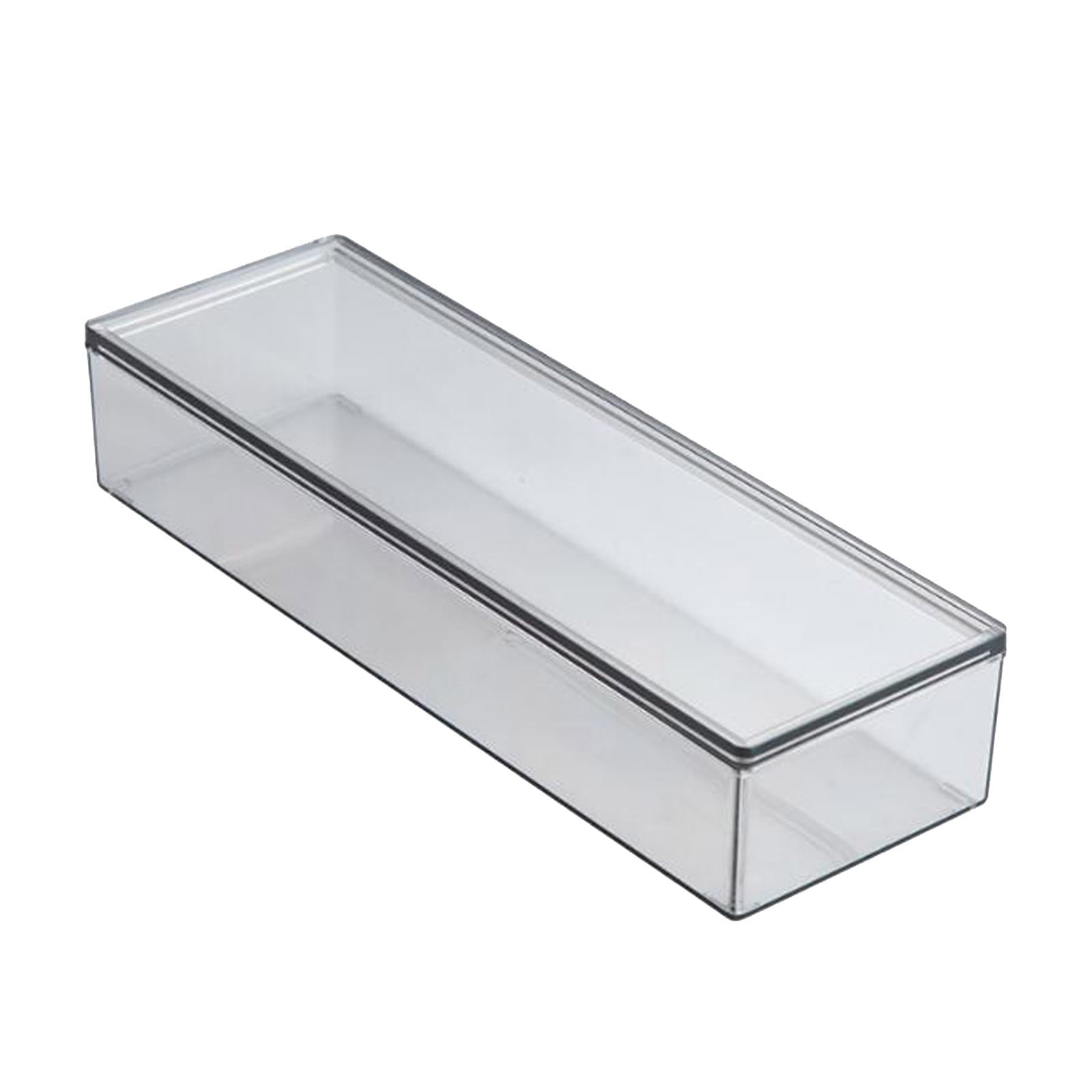 FFENYAN Rectangular Clear Plastic Freezer Box Refrigerator Plastic ...