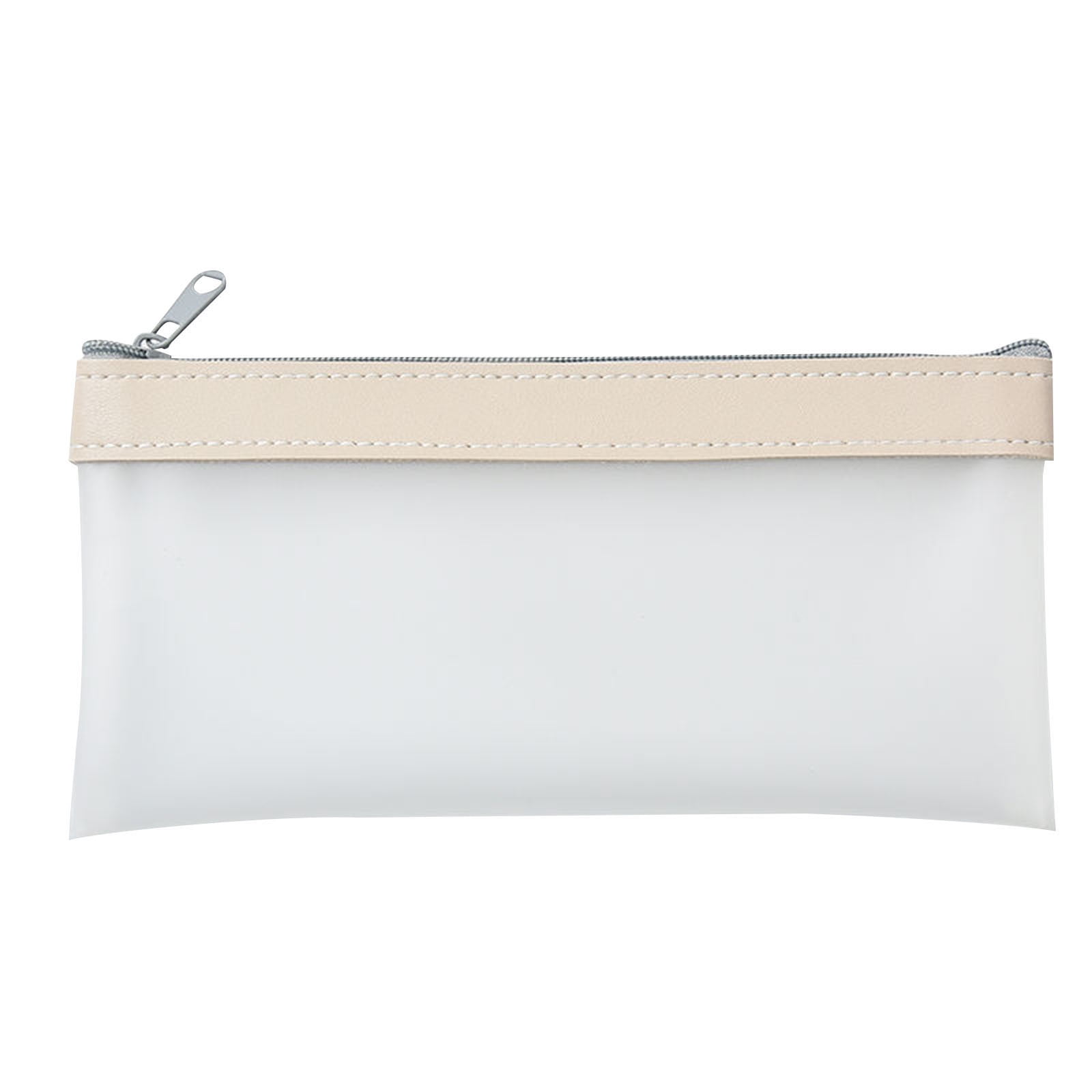 FFENYAN Transparent Pencil Case Clear PVC Zipper Pencil Bag Toiletries ...