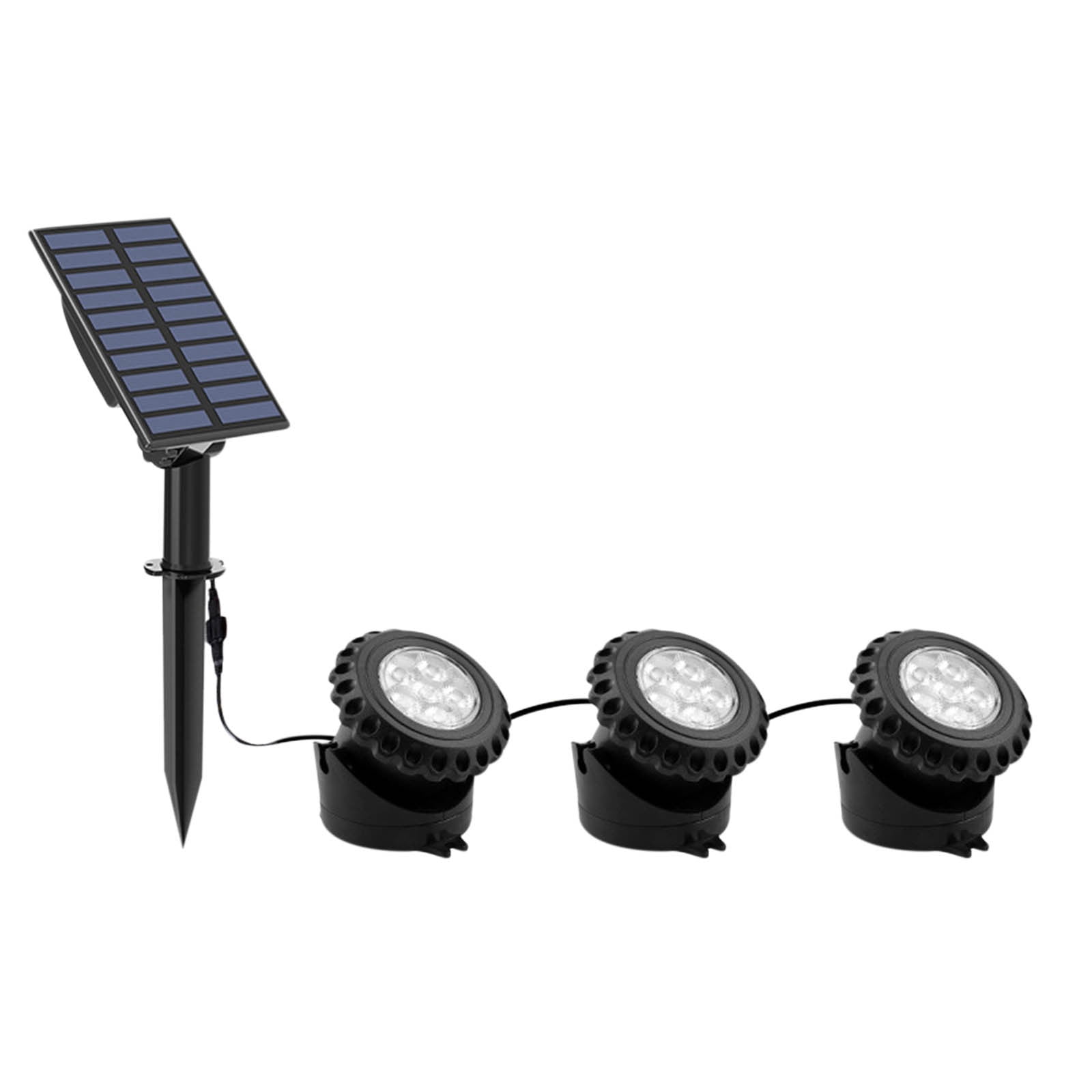 FFENYAN Underwater Spotlights Solar Yard Lights RGB Pond Lights Outdoor ...