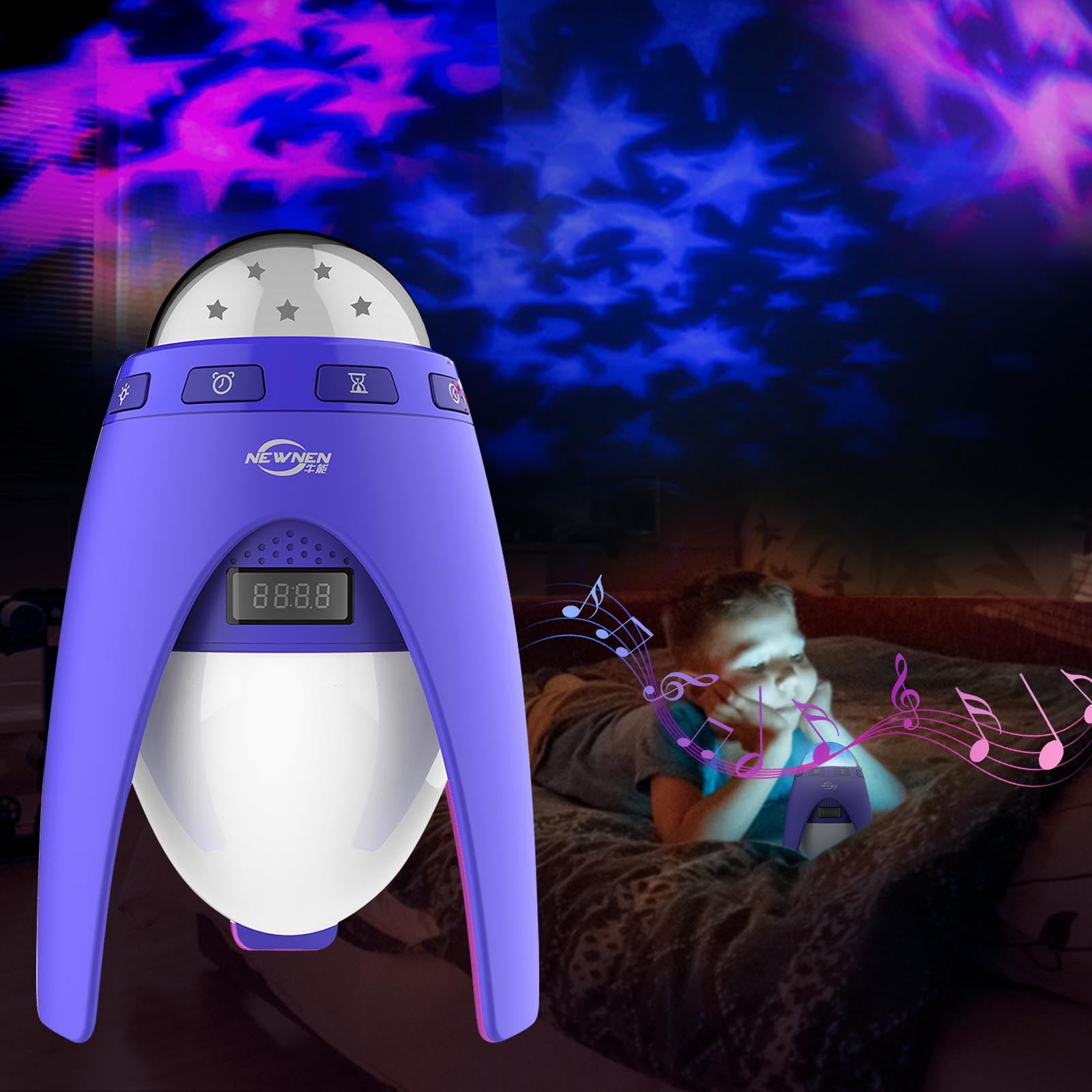 FFENYAN Warm Small Night Light Unique Design Private Model USB Sky ...