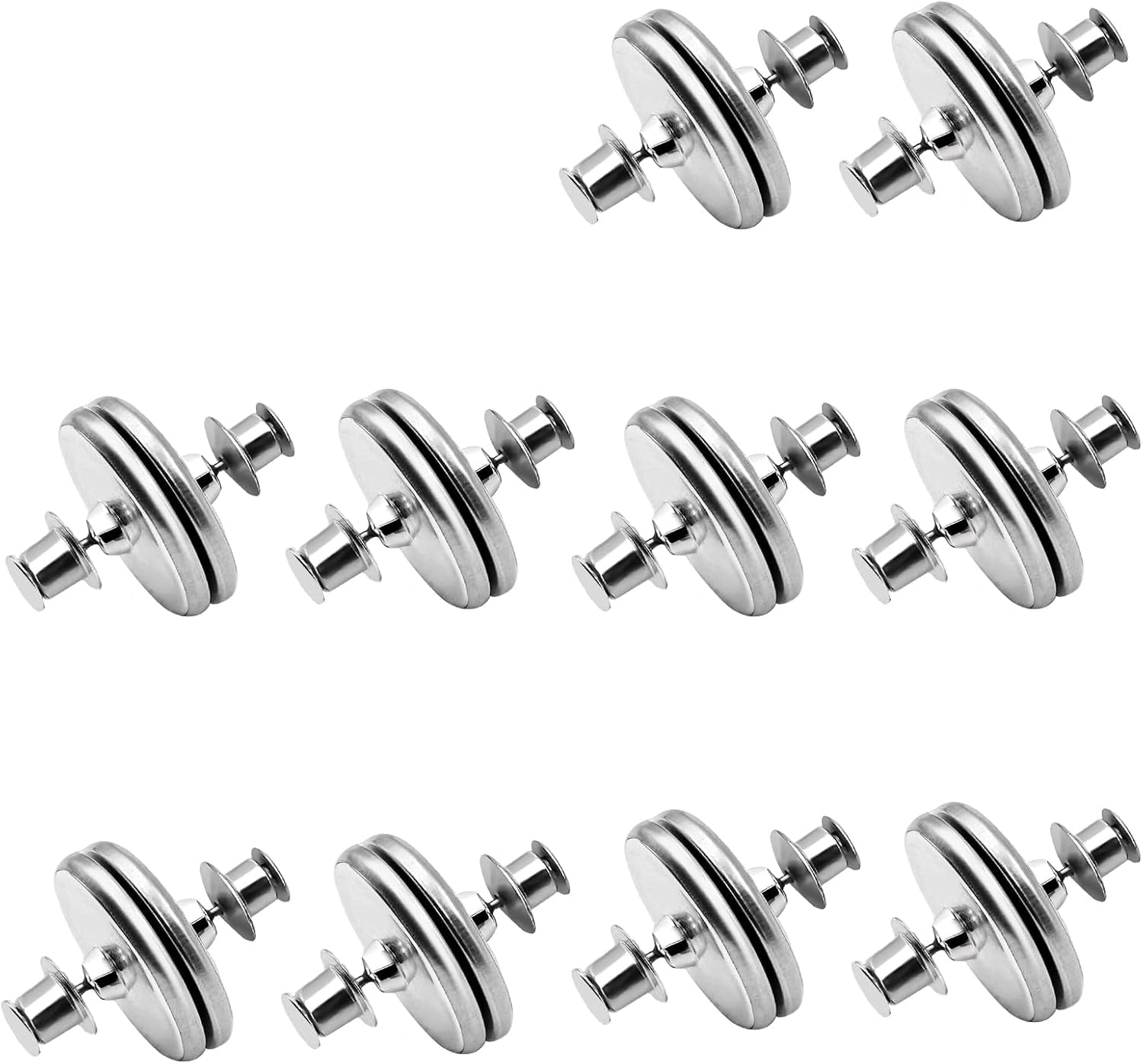 FFHAAD-10 Pairs Curtain Magnets Closure, Magnetic Curtain Clips Indoor ...