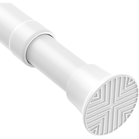 FFHAAD-1pack Spring Tension Rods 23-46 Inch Adjustable White Tension ...