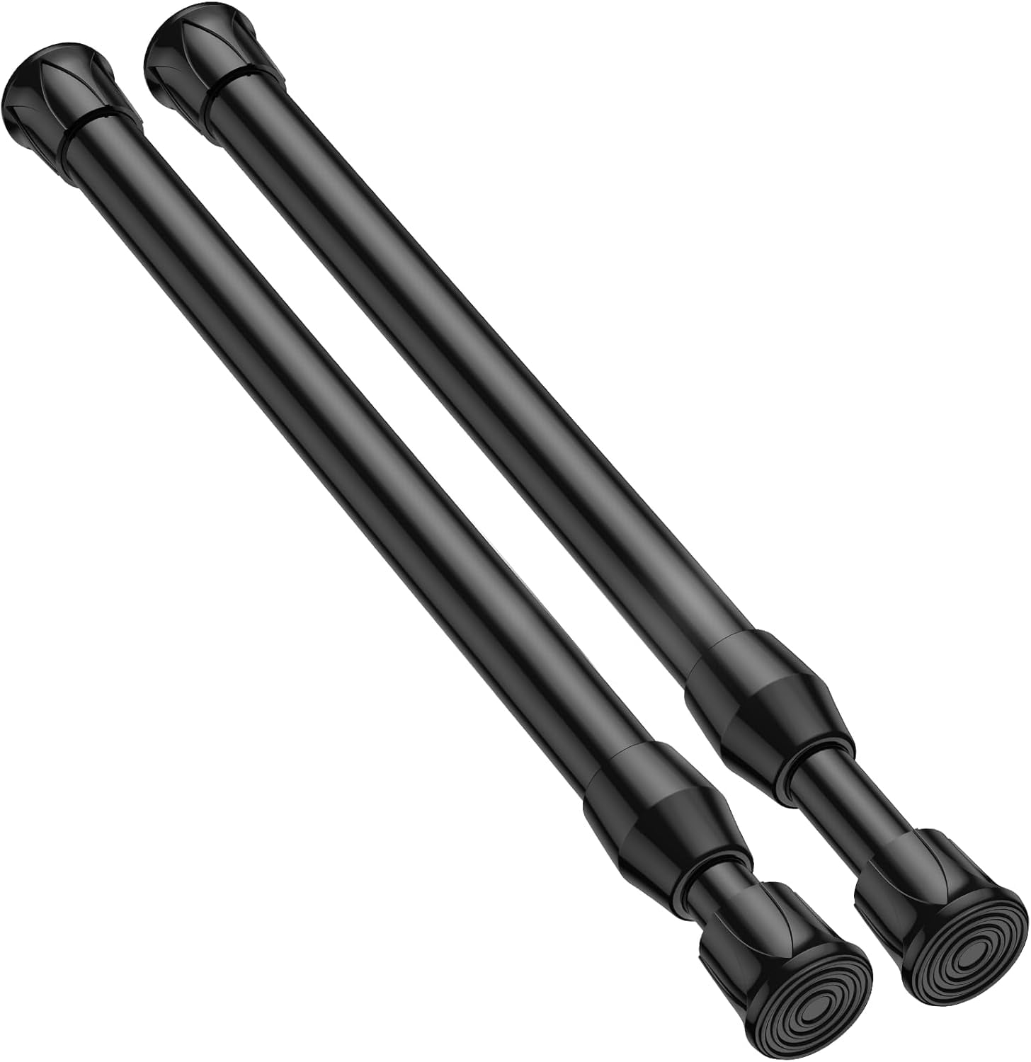 FFHAAD-2 Pack Small Tension Rod 12 to 19 Inch Adjustable Tension Rod ...