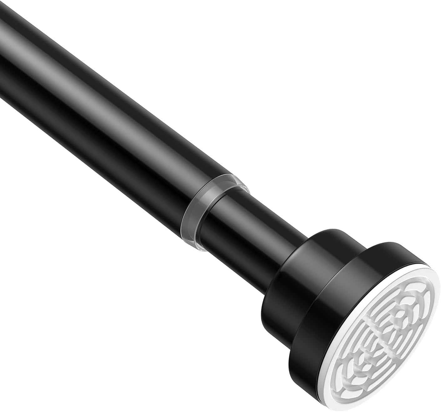 FFHAAD-Black Tension Curtain Rod 31-49 Inch (1-Pack) | No-Drill, Non ...