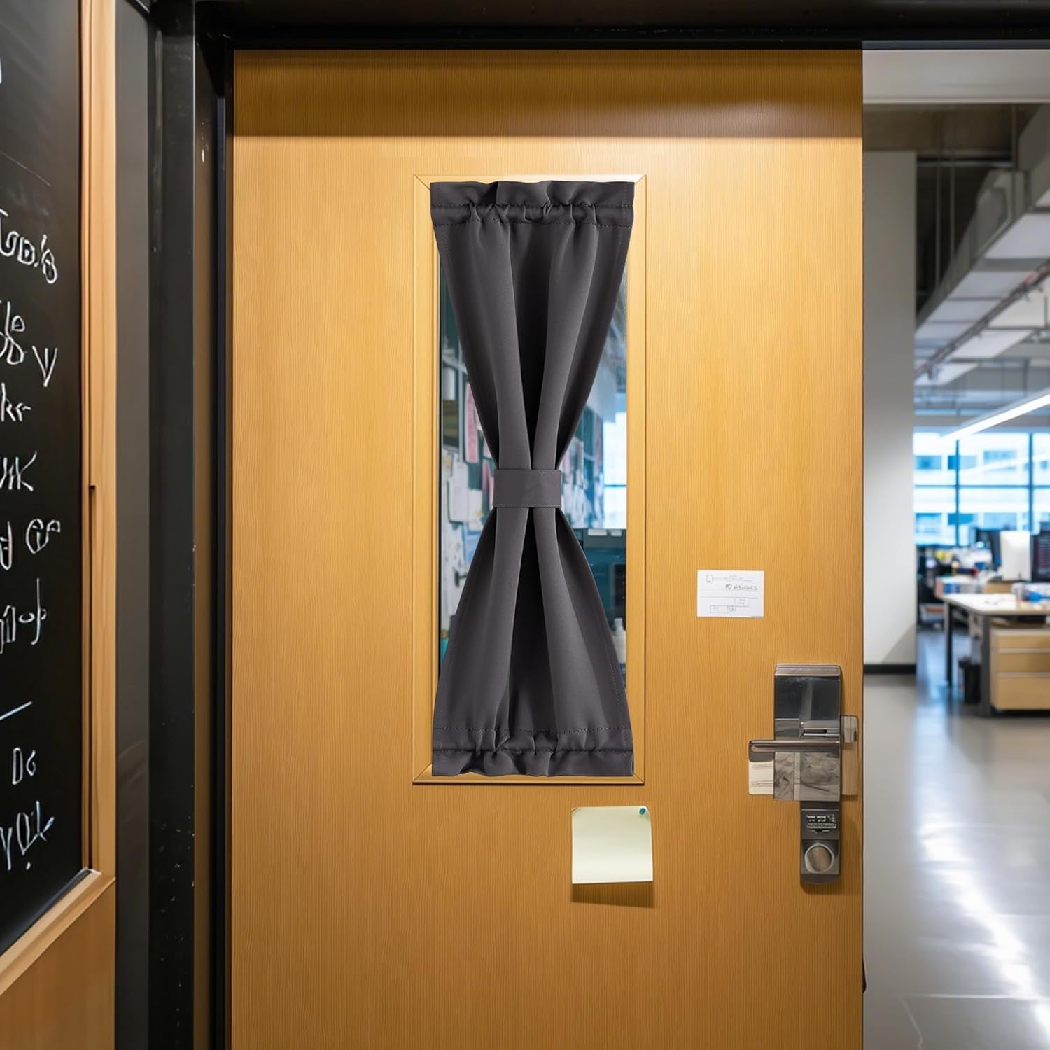 FFHAAD-Classroom Door Window Cover, Blackout Lockdown Shades for ...