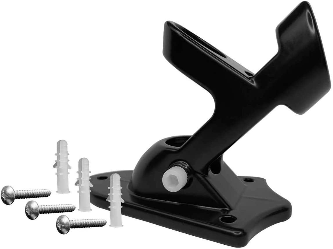 FFN Black Flag Pole Holder Bracket Mount with 2 Positions, Great ...