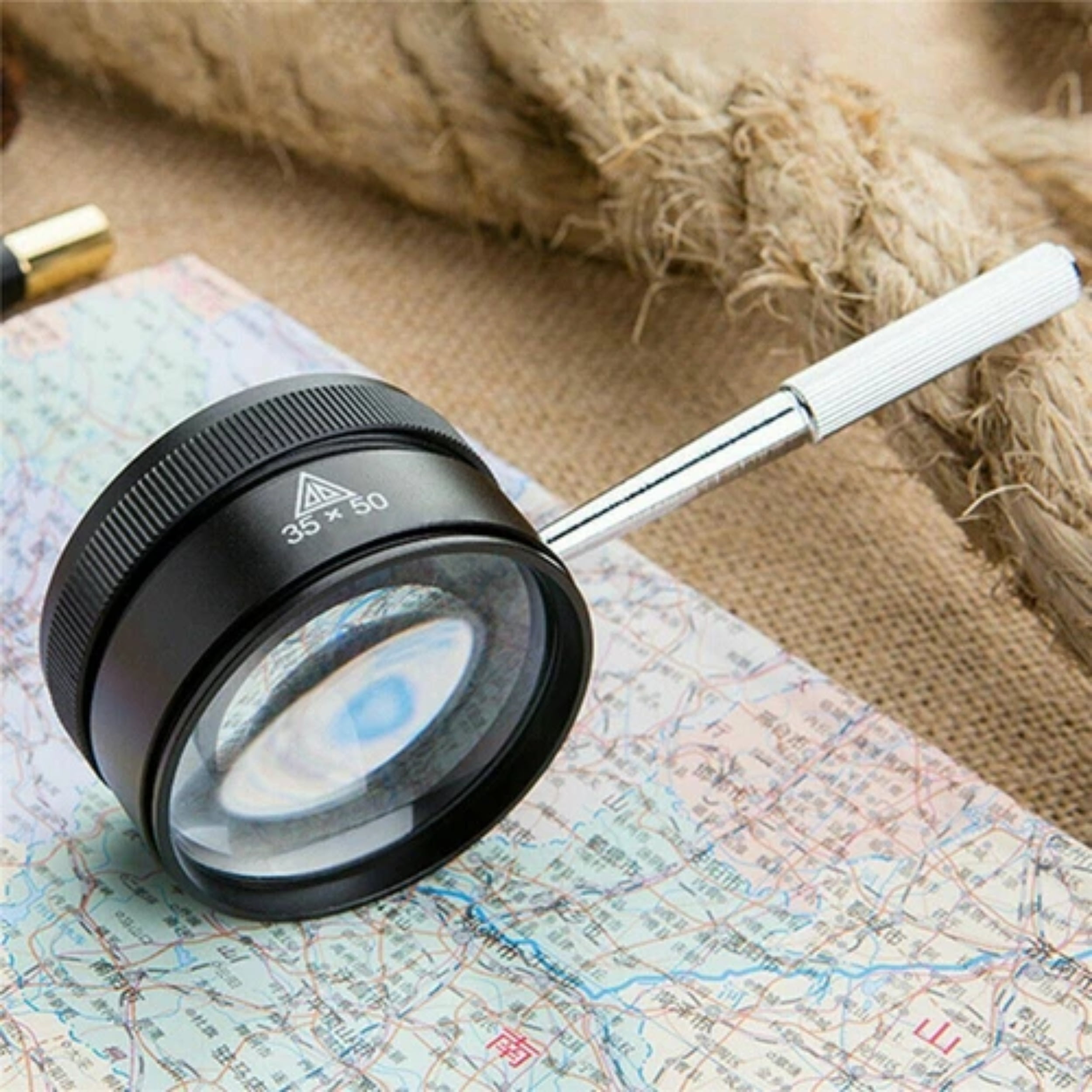 FFORCE 35XMagnifying Glass Jewelry Eye Loop Pocket Optical Magnifier ...