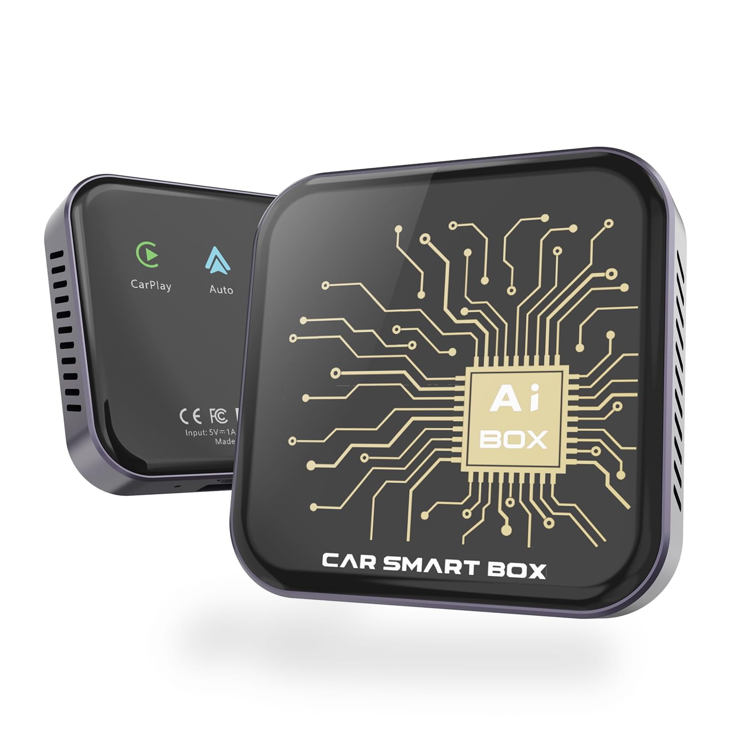 FFQQI Wireless Carplay & Android Auto Magic Box, 2024 Newest CarPlay ...