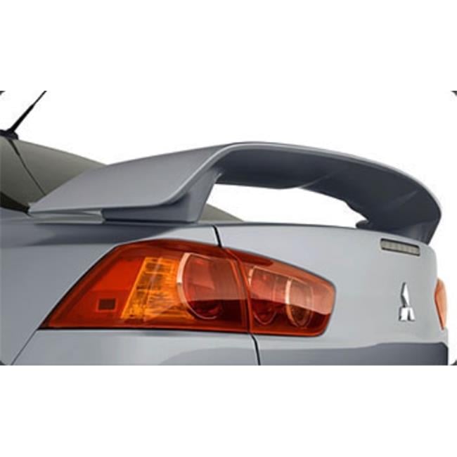 FG-118 p 2008 And Up Mitsubishi Lancer Factory Post No Light Spoiler, Painted - Walmart.com