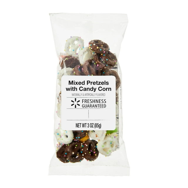 Freshness Guaranteed Mixed Pretzels with Candy Corn, 3 oz - Walmart.com