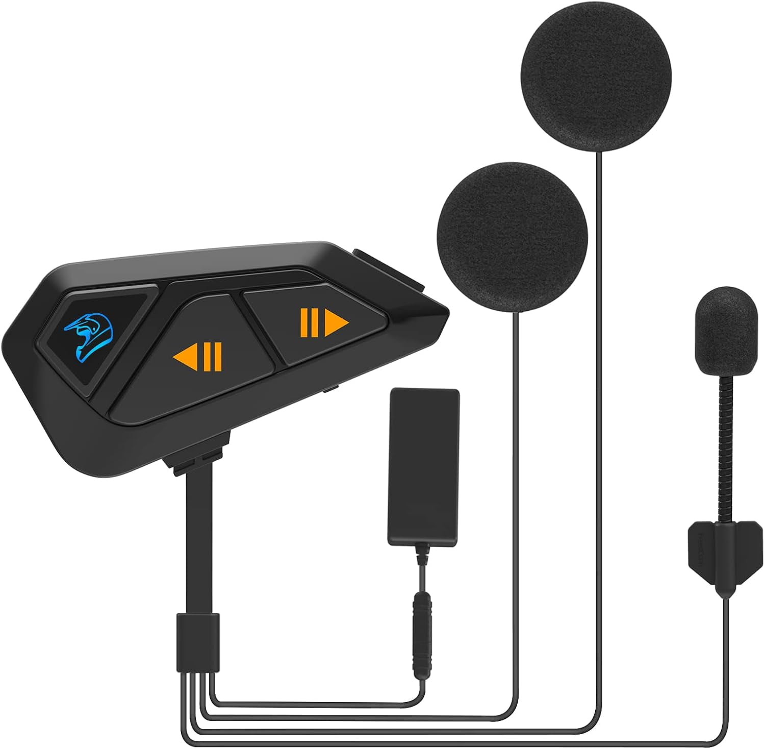 FG Motorcycle Helmet Bluetooth Headset, Motorcycle Communication ...